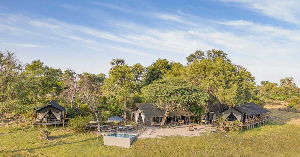 Gomoti Private Camp, Okavangodelta, Botswana - Bilder & Infos bei AFRIKARMA